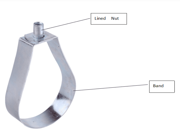 China Swivel Loop Hanger for Vertical Pipe Support, Galvanized Steel ...