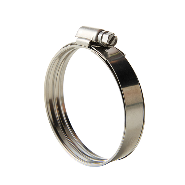 China 12.7/14.2mm Perforated Band American Type Hose clamp with Inner ...