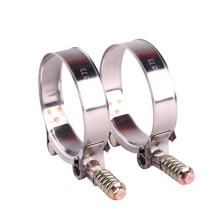 China Heavy Duty T bolt Clamp Pipe Usage Stainless Steel Factory ...